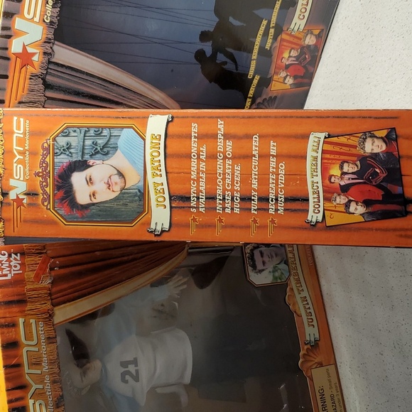 Living Toyz | Accessories | Nsync Collectible Marionette Bundle | Poshmark